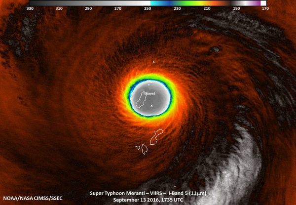 Super Typhoon Meranti - The Third Strongest Typhoon in Recent History