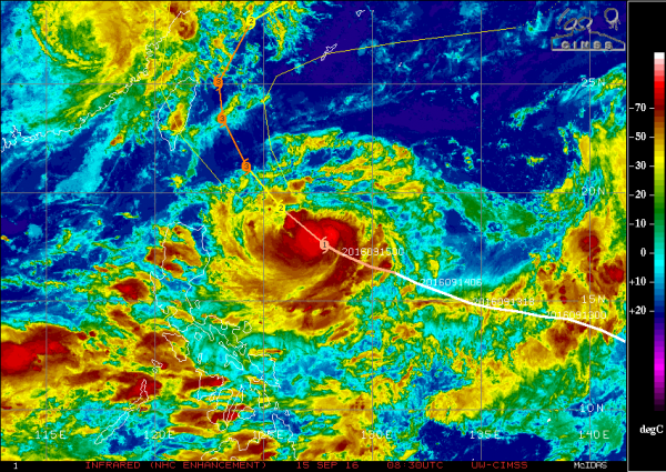 Super Typhoon Meranti - The Third Strongest Typhoon in Recent History