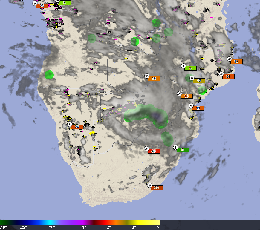 Tropical Storm Dineo's Path of Destruction Continues